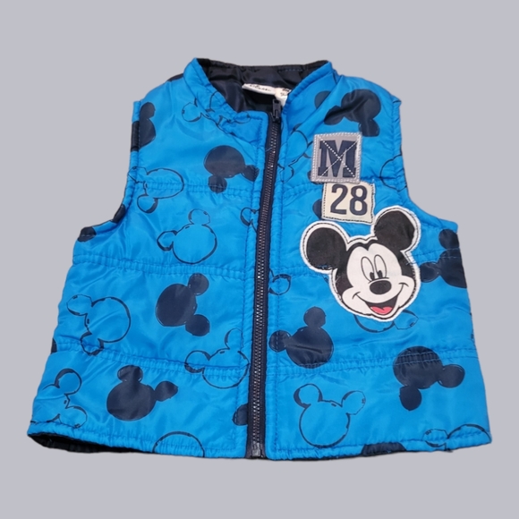 Disney | Jackets & Coats | Disney Boys Mickey Mouse Vest | Poshmark